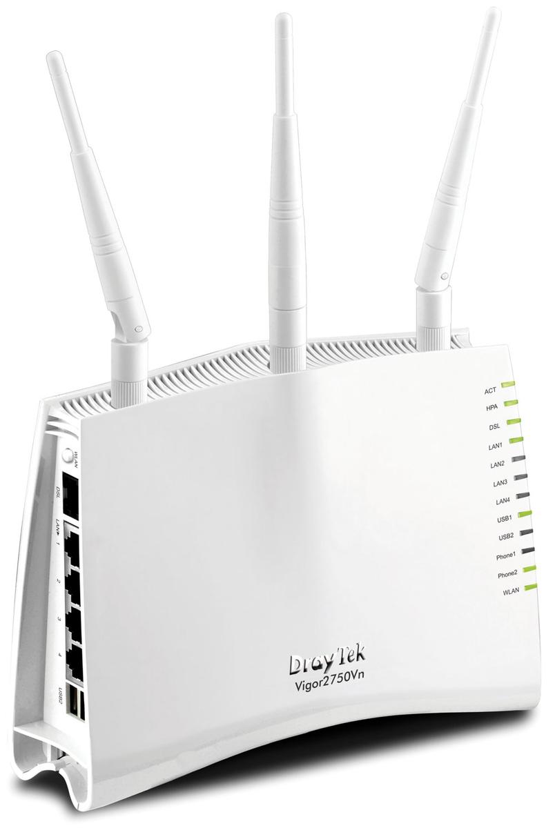 Buffalo Airstation WBMR-HP-G300H-EU, Draytek Vigor2750: Modem-Router ...