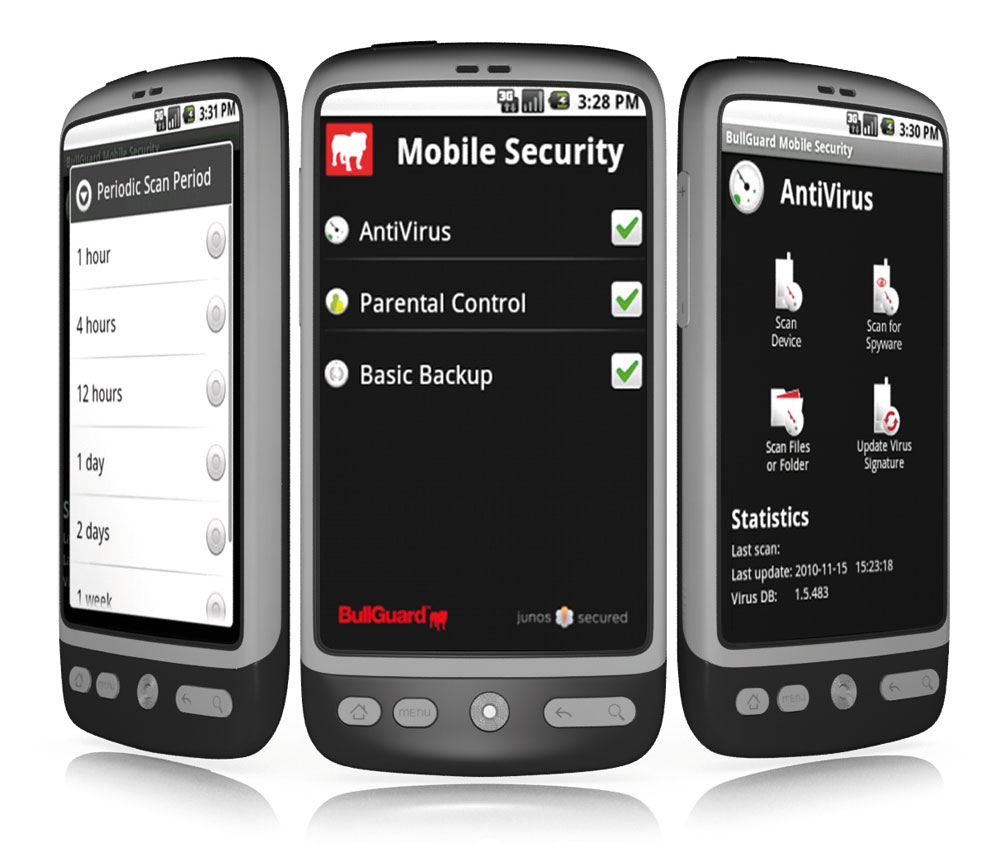 Bullgard Mobile Security 10, F-Secure Mobile Security 7, G Data ...