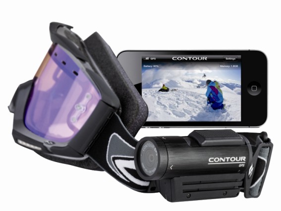 Contour GPS mit Live Viewfinder App - Action-Kamera