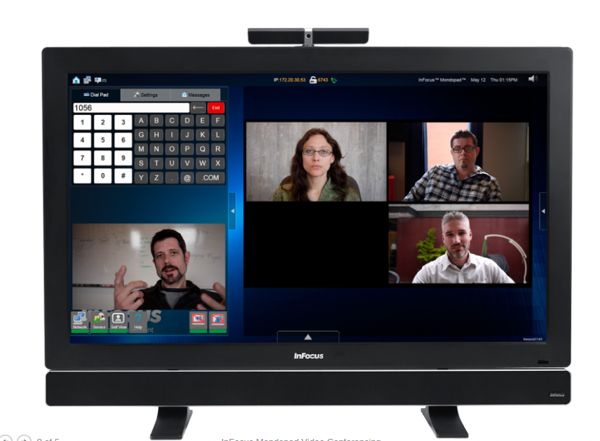 Infocus zeigt All-in-One-Gerät mit 55-Zoll-Touchscreen