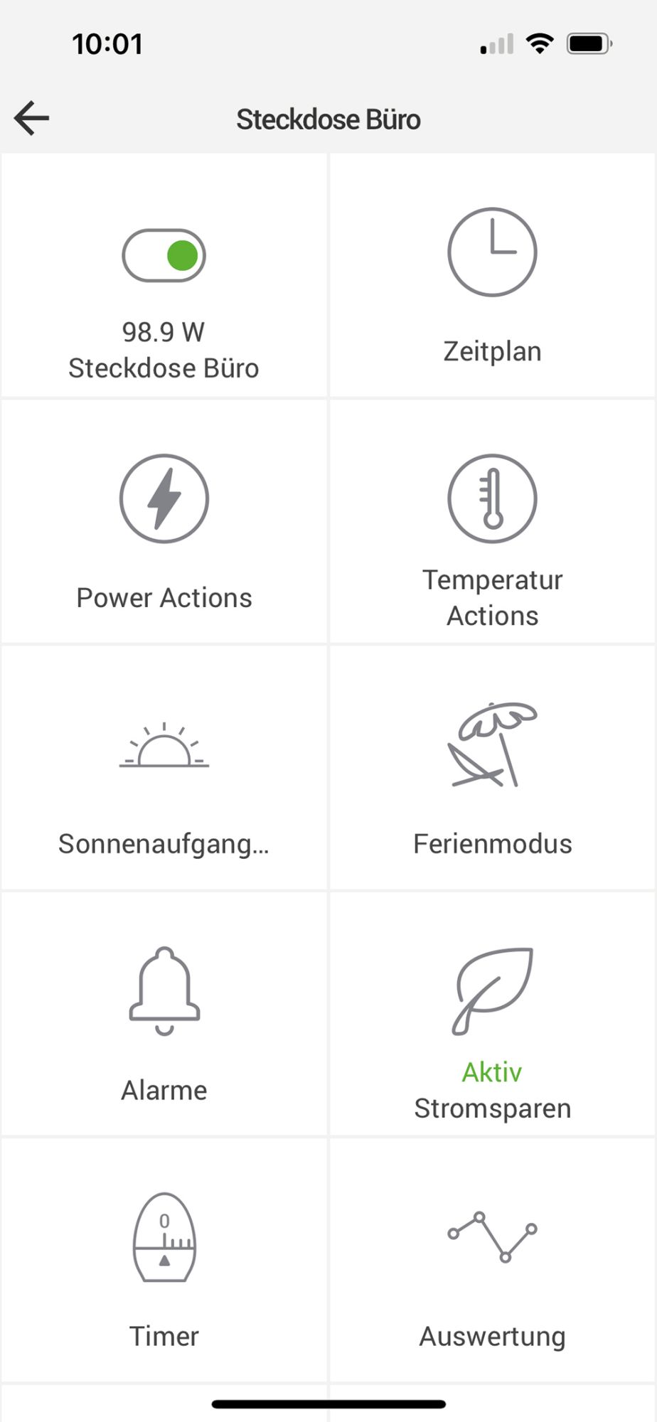 Den Strom unter Kontrolle