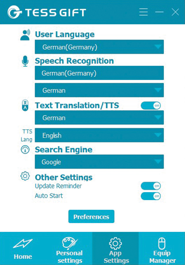 Maus mit Sprachtalent