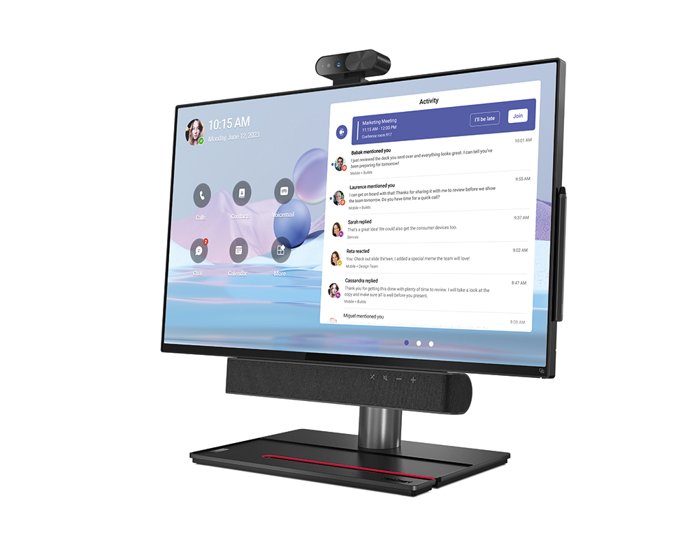 Lenovo Thinksmart View Plus: Collaboration-Monitor