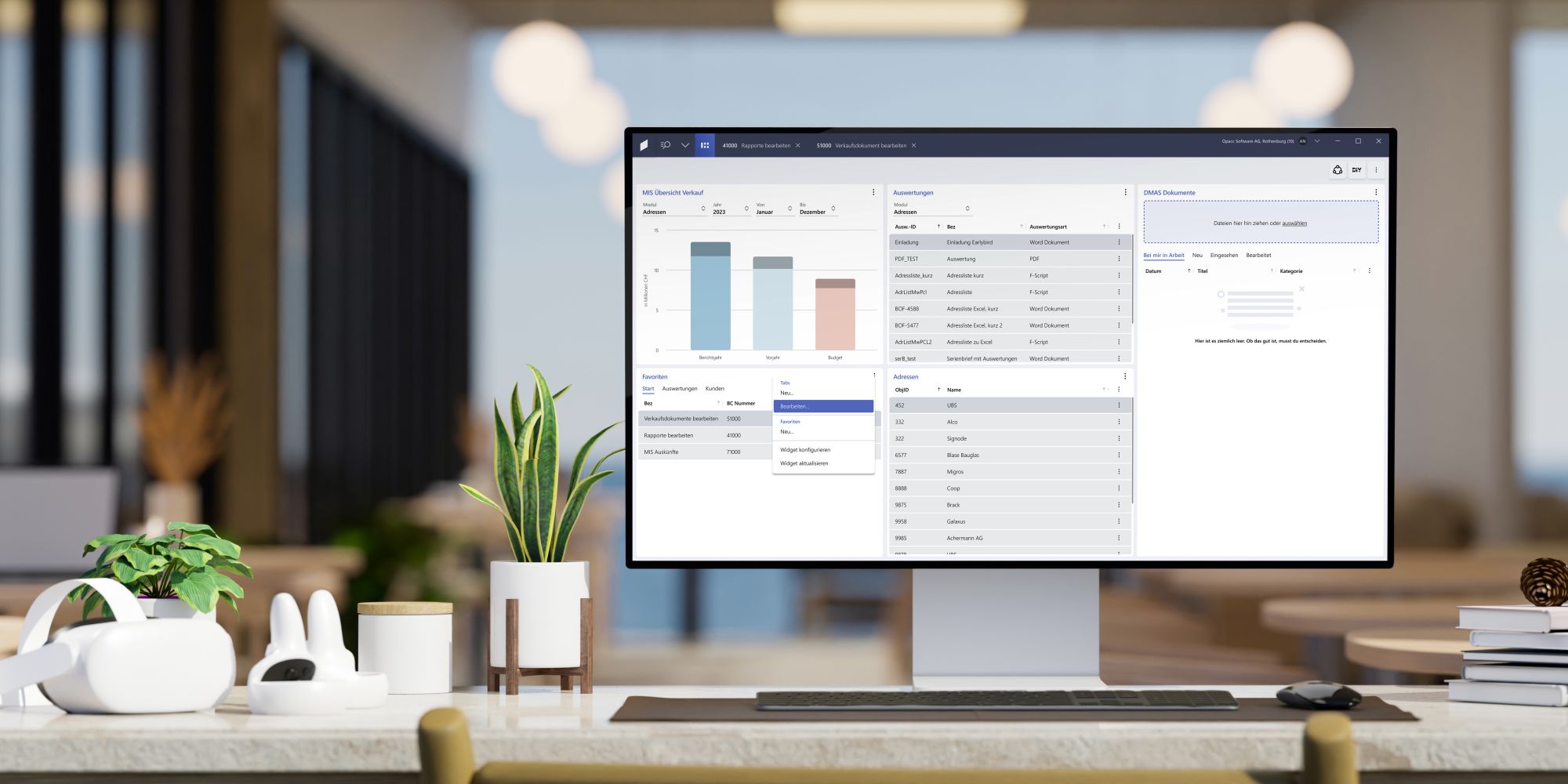 Opacc präsentiert neue ERP-Generation und Data-Science-Plattform