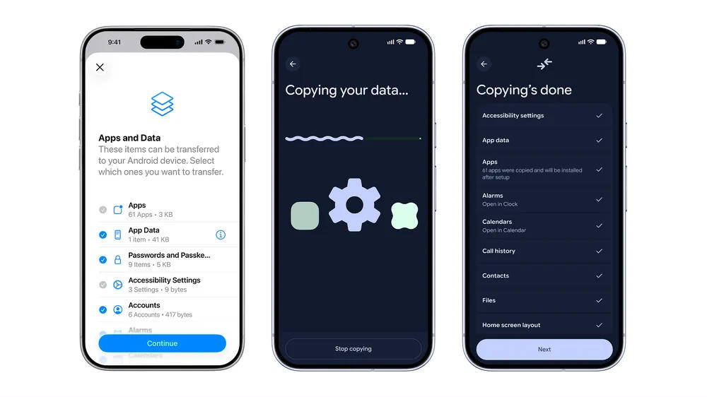 Android-Switch vereinfacht iPhone-Android-Migration